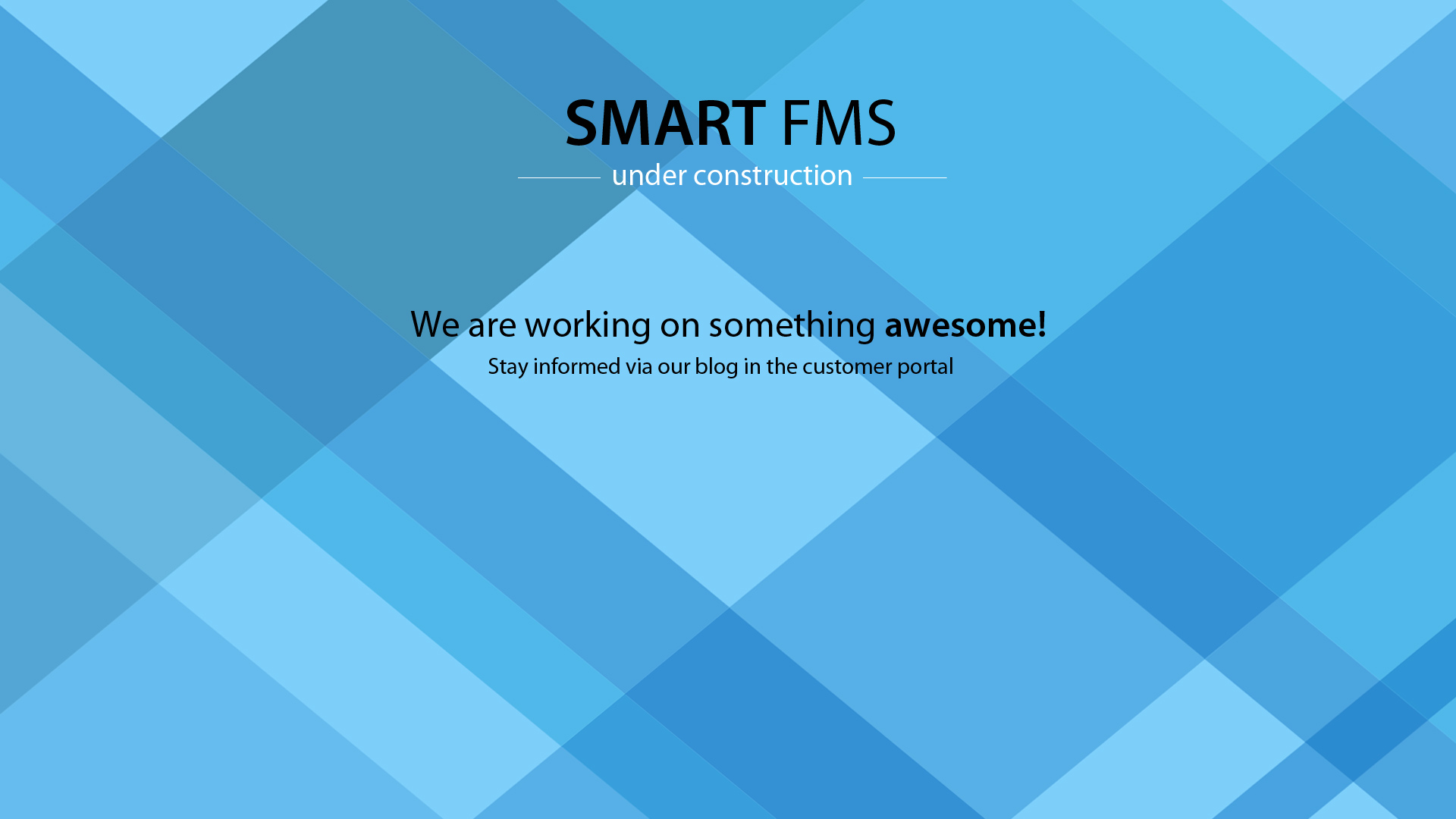 Login Page - Smart FMS